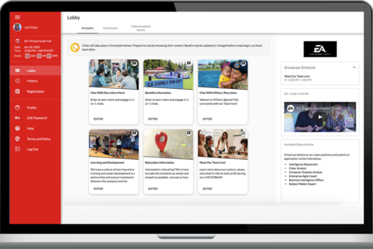 Virtual Hiring Event Platform & Career Fairs | Radancy